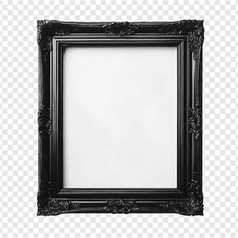 Un Cadre Noir élégant Un Cadre Classique Pour Vos œuvres Dart Psd