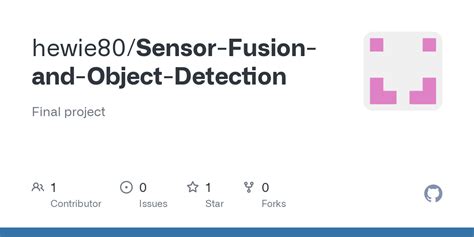 Github Hewie Sensor Fusion And Object Detection Final Project