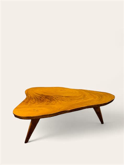 Unique Vintage Live Edge Heart Shaped Coffee Table The Smith Henry