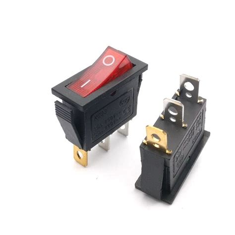 Jual Saklar Switch On Off Pin P Gepeng Slim Rocker Switch On Off Pin Shopee Indonesia