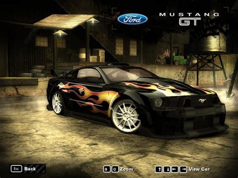 Need For Speed Most Wanted Razor Mustang