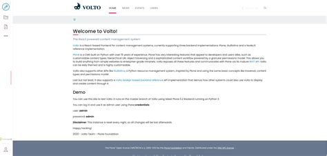 test of plone 6 0a2 with collective addons homepage von andreas mantke