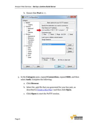 Aws Project Jenkins Build Server PDF