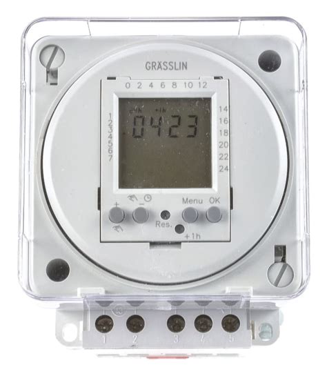03 62 0001 1 Grasslin Grasslin Digital Surface Mount Timer Switch 230