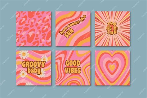 Premium Vector Design Backgrounds For Social Media Bannerset Of Instagram Post Frame