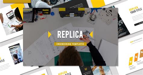 Replica Engineering Powerpoint Templates Incl Engineering And Minimal Envato