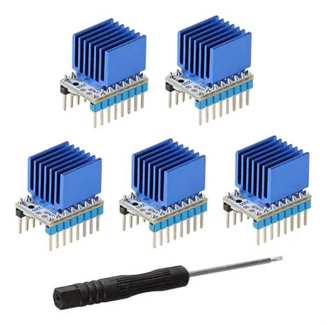 Tmc2209 Stepper Motor Driver Module With Sink For 3d Printer Mercadolivre