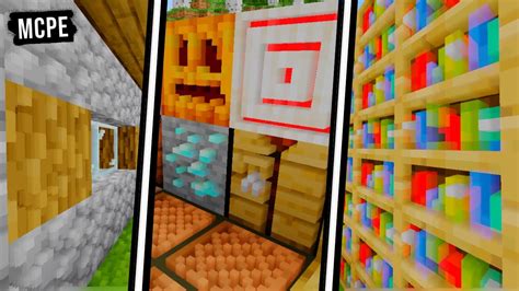 Minecraft Pe Parallax Mapping Nexu Shader Mcpe 3d Texture Pack Youtube
