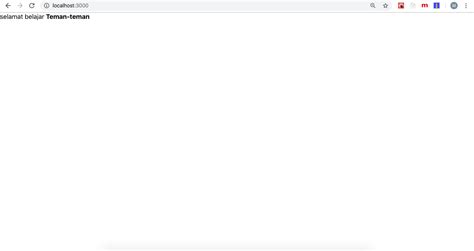 Tutorial Dasar Reactjs Part 1 — Install Dan Perintah Dasar Reactjs By