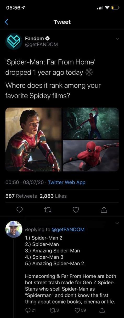 MCU SPIDEY SUX R Moviescirclejerk