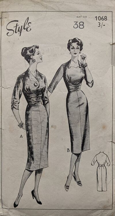 Style 1068 A Vintage Sewing Patterns Fandom