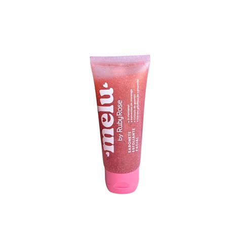Sabonete Esfoliante Facial Melu Ruby Rose Shopee Brasil