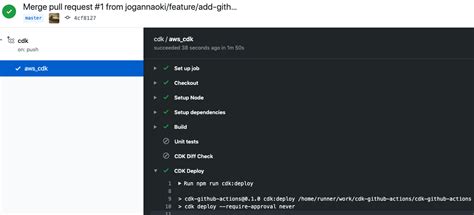 CDKとGithub ActionsによるCI CDパイプライン DevelopersIO