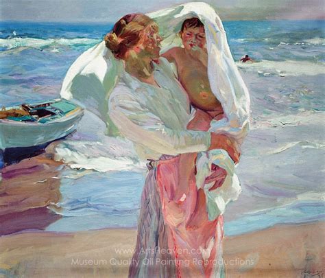 Joaquín Sorolla After Bathing Painting Reproductions Save 50 75 Free
