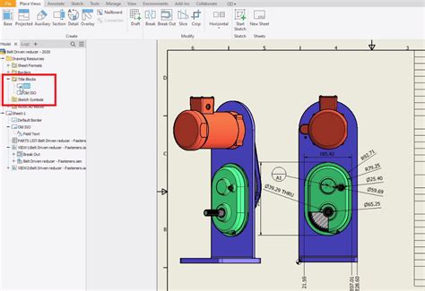 قابلیت های جدید Inventor 2023 2 محیط Drawing انجمن تخصصی و آموزشی Autodesk Inventor