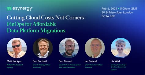 Cutting Cloud Costs Not Corners Finops For Affordable Data Platform Migrations Esynergy