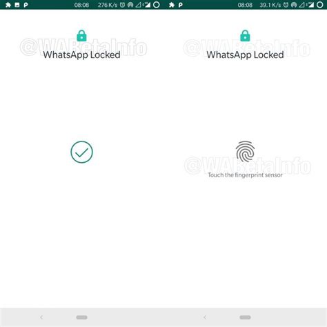 Whatsapp For Android Finally Gets Fingerprint Lock Support But Theres