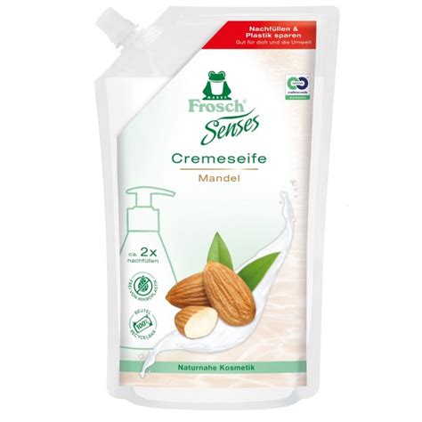 Best Mart ონლაინ სავაჭრო სივრცე Frosch თხევადი საპონი “ნუშის რძე“ სათადარიგო 500მლ