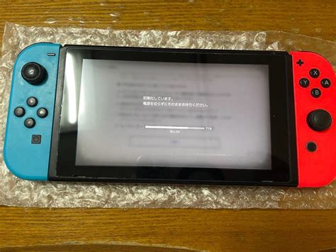 Yahooオークション 【ジャンク】nintendo Switch本体 水没品