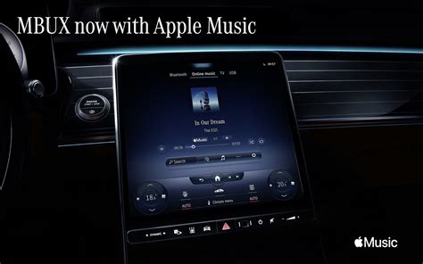 Apple Music Coming To Mercedes Benz Mbux Infotainment System