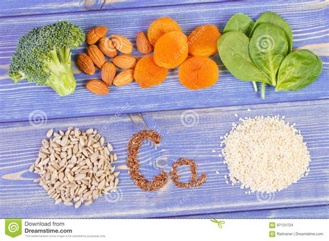 Products Or Ingredients Containing Calcium Dietary Fiber And Minerals