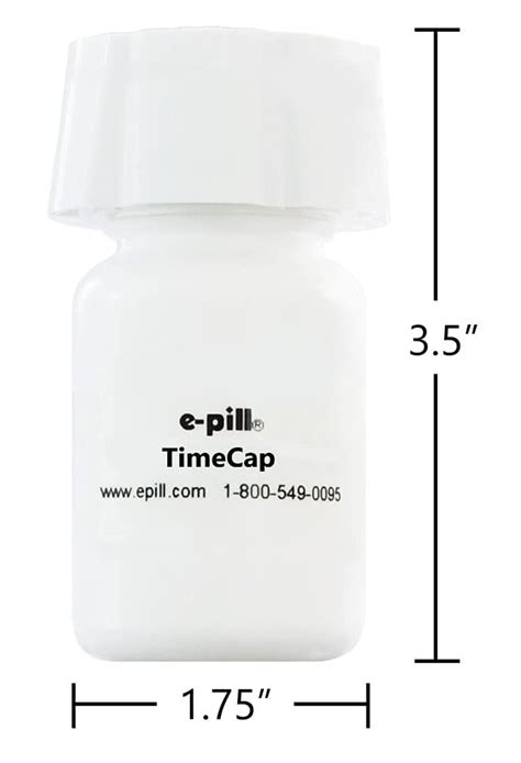 Timecap Smart Medication Bottle Cap With Last Opened Time Stamp Dose