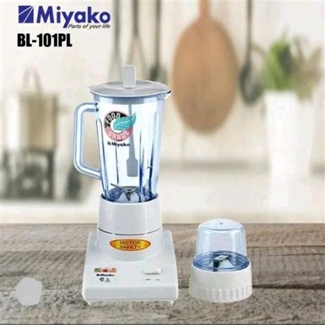 BLENDER MIYAKO BL 101 PL PLASTIK ANTI PECAH Apasitas Tampung Hingga 1