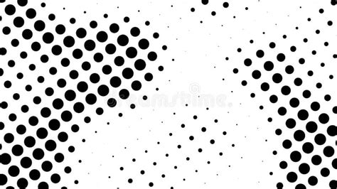 Halftone Grunge Animation Dotted Texture Animated Background Stock Video Video Of Black