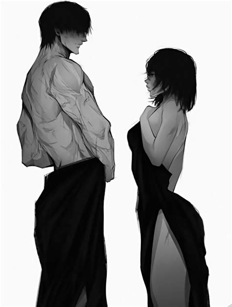 Toji And Me Character Design Couple Poses Drawing Handsome Anime Guys