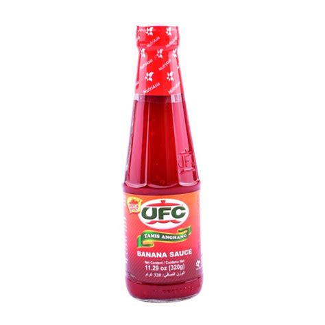 Ufc Banana Chili Sauce Hotandspicy 320g