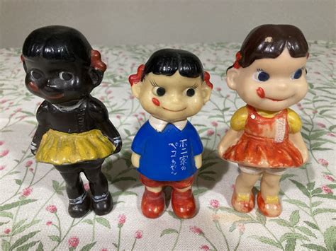 傷や汚れあり世界のペコちゃん白人日本人黒人の落札情報詳細 Yahoo オークション落札価格検索 オークフリー