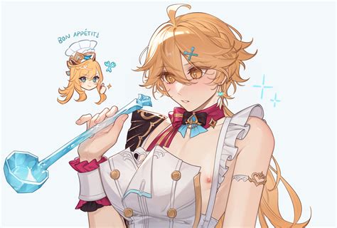 Suspicious Dish Aether Genshin Impact Escoffier Genshin Impact Genshin Impact Commentary