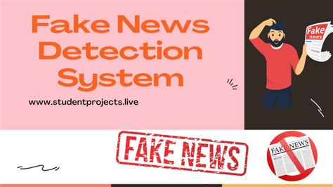 Fake News Detection System Student Projects Live