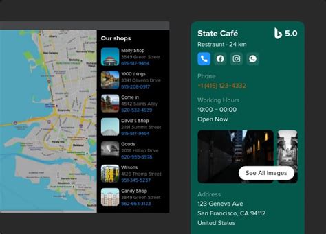 Advanced Bing Maps Widget For Website Free Professional And Easy