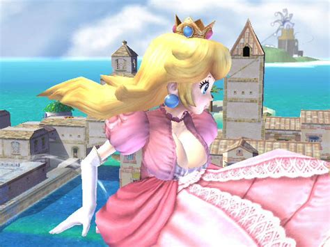 Giantess Peach Lying Down By Therealmegabustr On Deviantart