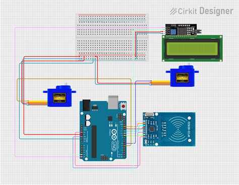 Arduino Uno Controlled Rfid Access With Servo Lock And Lcd Feedback