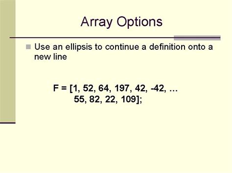 Cmps 1371 Introduction To Computing For Engineers Arrays