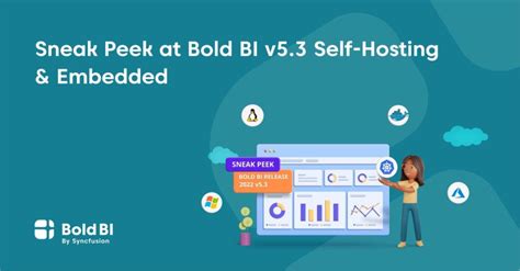 syncfusion on linkedin sneak peek at bold bi v5 3 self hosting and embedding