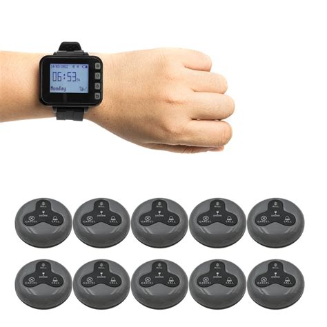 Watch Clock Restaurant Wireless Calling Paging System China Watch