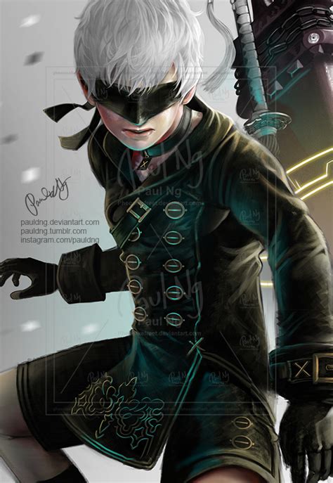 Nier Automata 9s By Pauldng On Deviantart
