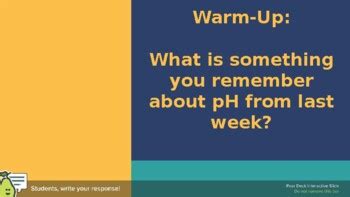 Acids And Bases Notes By Creations By Carrie Teachers Pay Teachers