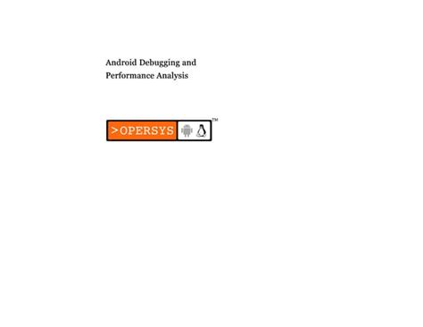 Android Memory Analysis Debug Slidespdf