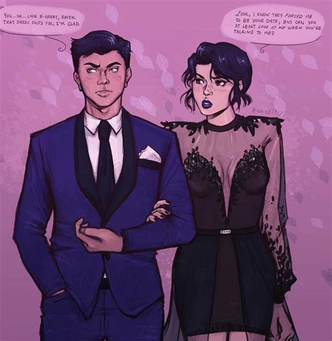 Raven X Damian Wayne Fanart Kasieli Free Download Borrow And Streaming Internet Archive