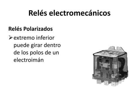 Relés electromecánicos PPT