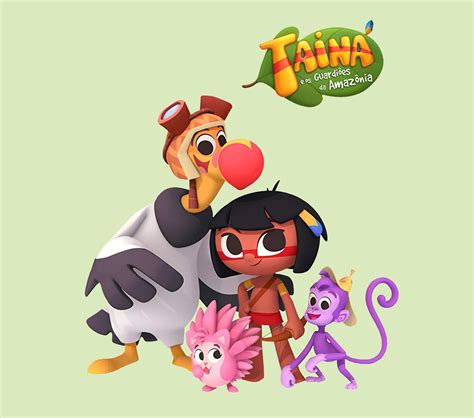Artstation Tainá E Os Guardiões Da Amazônia