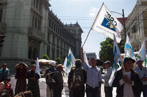 Campesinos De Guatemala Anuncian La Toma De Las Calles Por El Manejo De La Pandemia Infobae