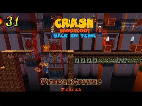 Crash Bandicoot Back In Time Fan Game Custom Level Riddle Crates By
