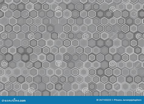 Pattern With Geometric Elements In Gray Tones Gradient Abstract Background Stock Vector