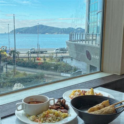 한화리조트 해운대 조식뷔페 바다 보며 즐기는 블루시걸 네이버 블로그