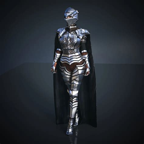 Midnight Armor Outfit For Genesis Flippednormals